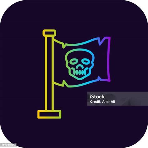 해적 깃발 아이콘 기에 대한 스톡 벡터 아트 및 기타 이미지 기 도적 디자인 Istock