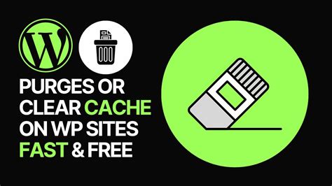 Purges Or Clear Cache On WordPress Widgets Menus Settings Update