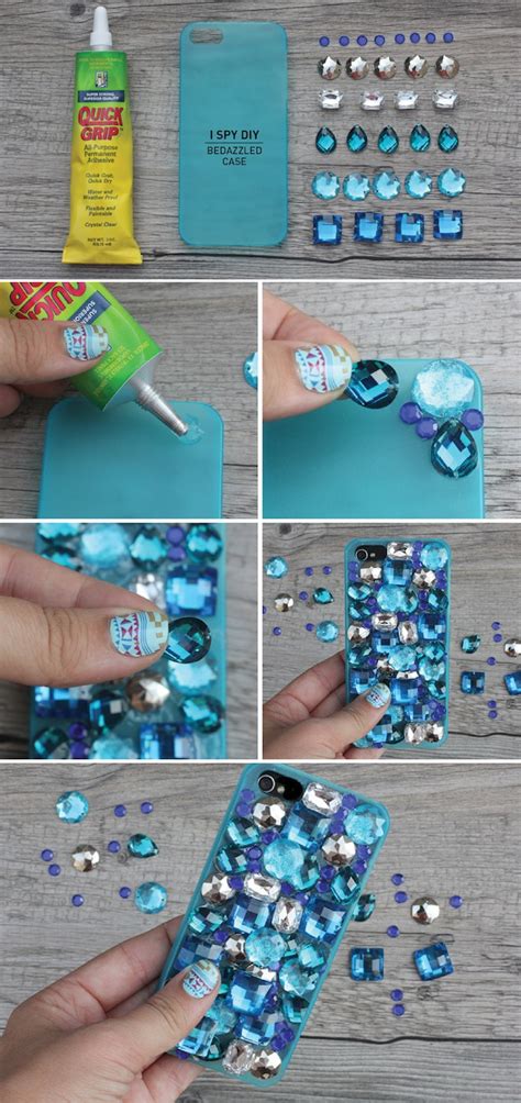 My Diy Bedazzled Case