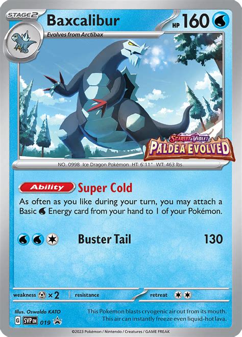 Baxcalibur 019 Scarlet And Violet Promos Pokemonkaartnl
