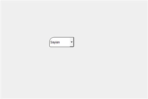 PyQt5 QComboBox 设置不同的角落 码农参考