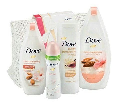 Dove Pamper Me Washbag Gift Set Bath And Body Care Body Skin Care