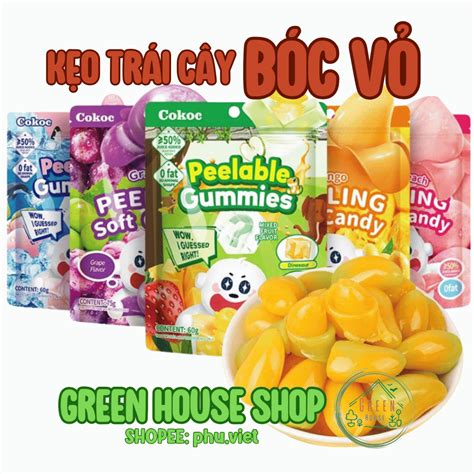 Ready Stock 3d Peeled Fruit Gummies Pre Peeled Fruit Gummies Of All