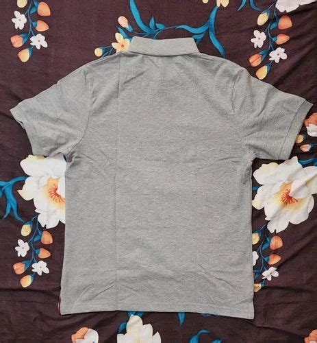 Round Cotton Plain T Shirts Half Sleeves At ₹ 200 Piece In Tiruppur