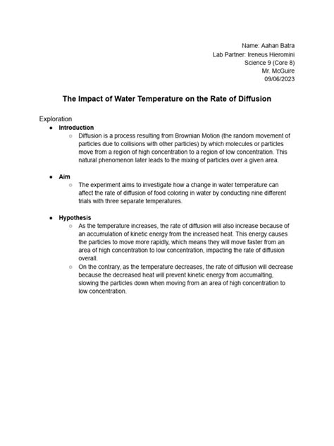 Aahan Batra 11 Diffusion Lab Intro To Lab Write Up Pdf