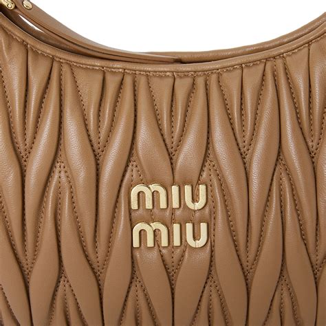 Miu Miu 미우미우 미우미우 여성 완더 마테라쎄 호보백 토트백 크로스백 5bc153 N88 F098l Ooo S I