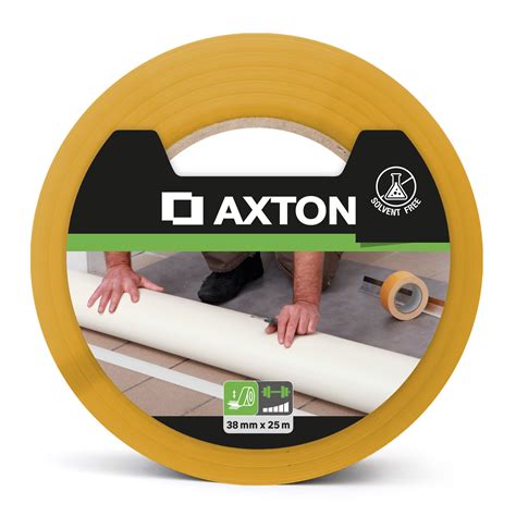 Ruban adhésif Double face blanc AXTON L 25 m x l 38 mm Leroy Merlin