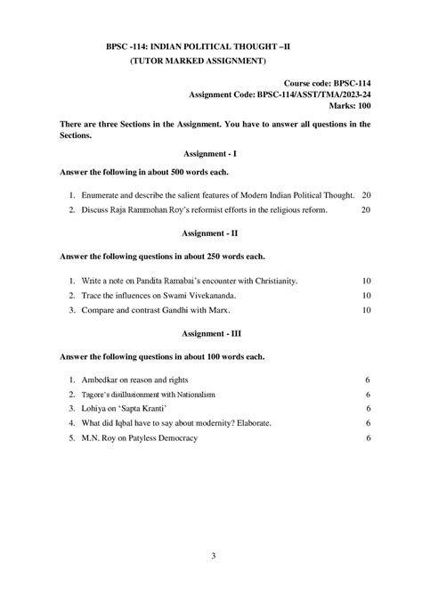 Download IGNOU BPSC Solved Assignment Pdf