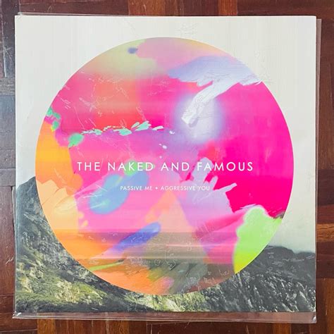 แผนเสยงวงThe NAKED AND FAMOUS ปก แผน NM Shopee Thailand