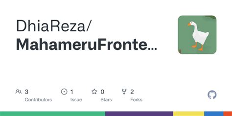 Github Dhiarezamahamerufrontend
