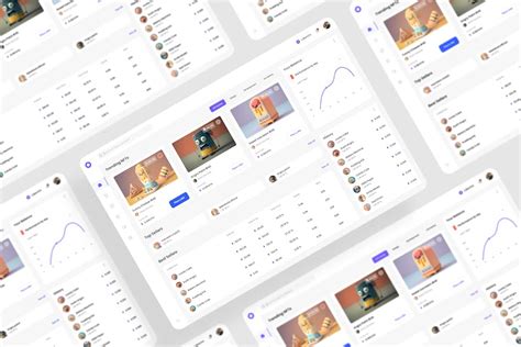 Комплект пользовательского интерфейса панели аналитики Nft Sell