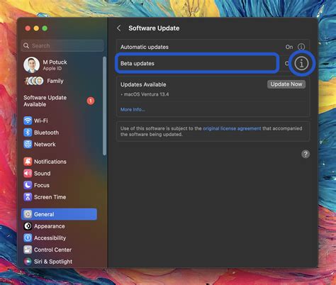 Turn On Macos Beta In Settings 9to5mac