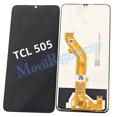 Pantalla Completa Lcd Y Táctil Para Tcl 505 Tcl 509 Negro