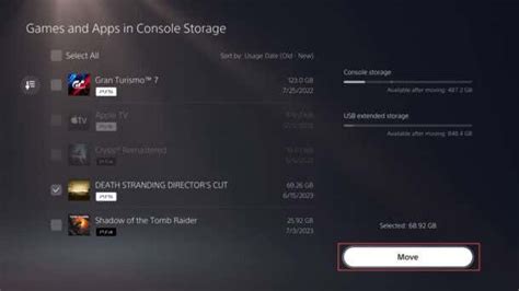 How To Install Or Move PS5 Games To An External Hard Drive