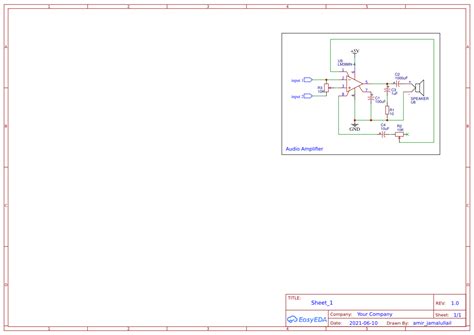 Audio Amplifier Test EasyEDA Open Source Hardware Lab