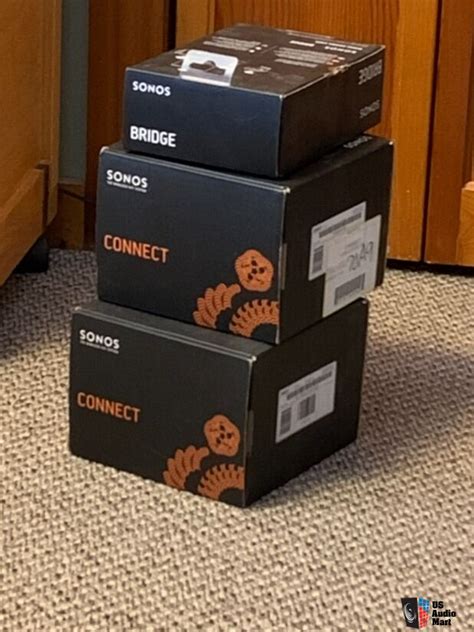Sonos Connect S1 Two Units And Sonos Bridge System Package Photo 4299970 Us Audio Mart