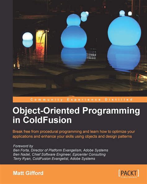 Object Oriented Programming In Coldfusion Ebook Ford