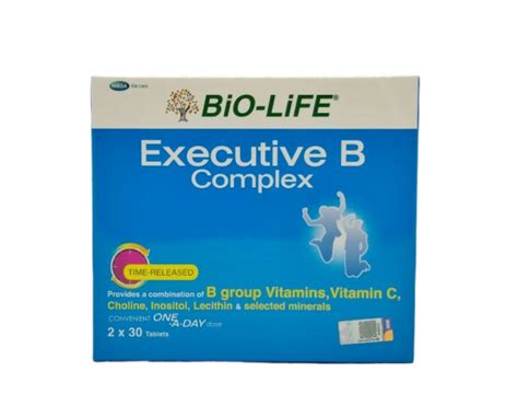 Bio Life Executive B Complex Twinpack 2x30s Ourcare