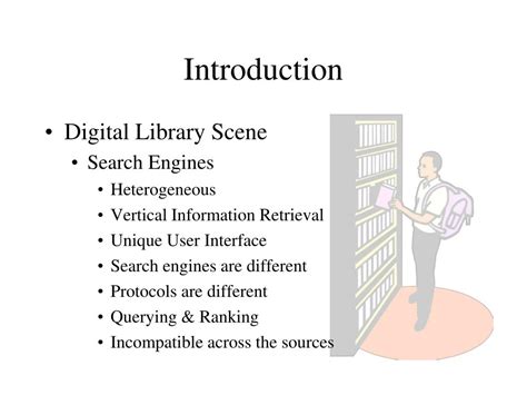 ppt introduction to digital libraries powerpoint presentation free