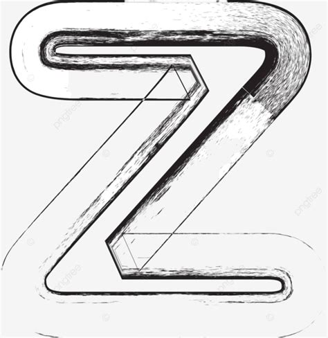 垃圾字體字母 Z 畫筆字母 Z 素描 向量 刷子 字母 Z 素描向量圖案素材免費下載，png，eps和ai素材下載 Pngtree