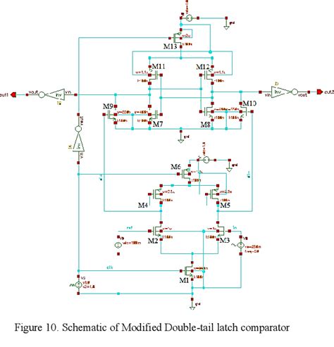 Figure 10 From Design Of Double Tail Dynamic Latch Comparator For Low Power Application