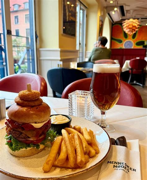 Café Øl Og Burger Er Den Perfekte Kombi 🍺🍔🤝🏼 Har Du Smagt Vores Nye