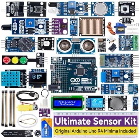 Kuman Compatible For Arduino Raspberry Pi Sensor Kit 37 In 1 Robot Projects Starter