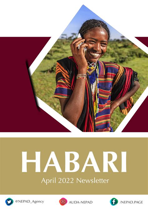 Habari Auda Nepad Newsletter April 2022 Auda Nepad