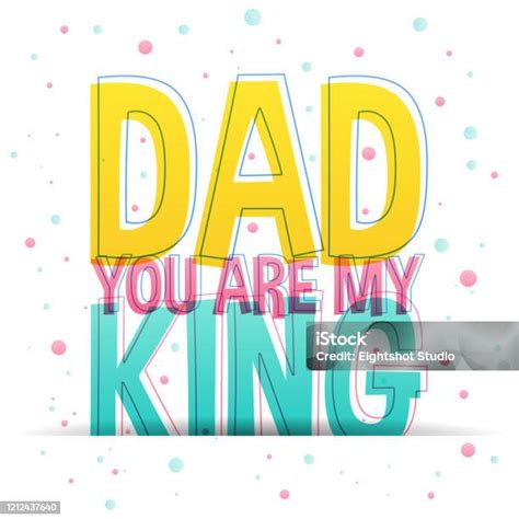 Ayah Kau Rajaku Spanduk Selamat Hari Ayah Ilustrasi Stok Unduh Gambar