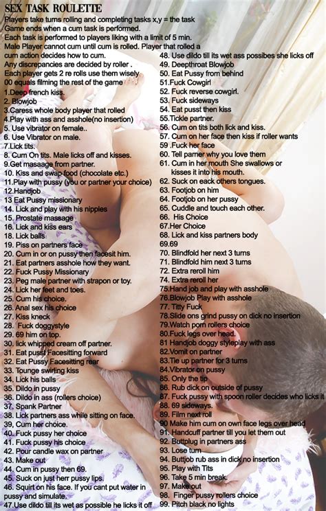 Couples Sex Task Roulette Fap Roulette
