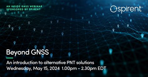 Spirent Positioning Navigation And Timing On Linkedin Pnt Gnss Testing