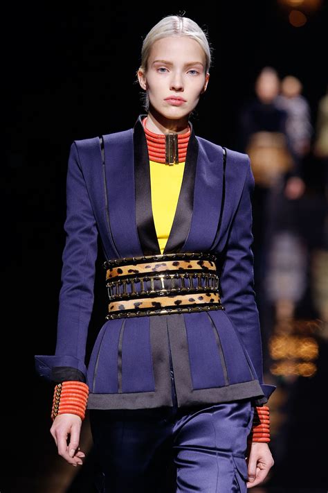 Balmain Fall Winter 2014 2015 Ready To Wear