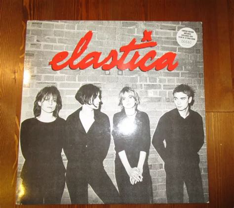 Elastica Rare Lp Self Titles Ltd Ed 06680 Inc Flexi And Booklet