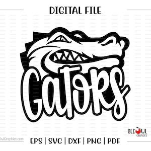 Gator Svg Gators Svg Gator Gators Clipart Gator Mascot Htv Svg