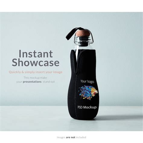 Mock Up De Botella Archivo PSD Gratis