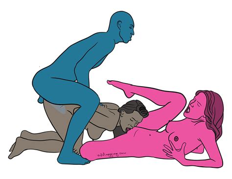 Threesome Sex Positions Pile Driver SexBlogging Com