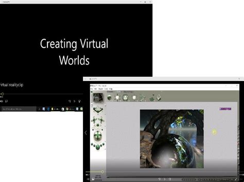 Introduction To Bryce 3D Exhibition Demonstration Of Process