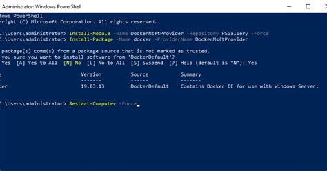 Install Docker In Windows Server Virtualization Howto