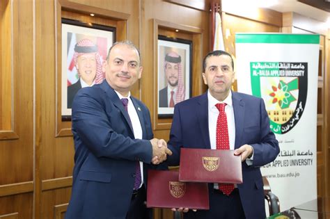 مذكرة تفاهم بين البلقاء التطبيقية والوطني للبحوث الزراعية