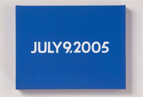Kunstmuseum Stgallen On On Kawara Kunst Arttvch