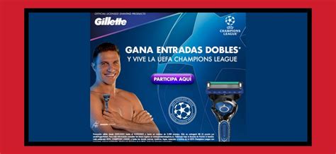 Champions League con Gillette - Muestragratis.com