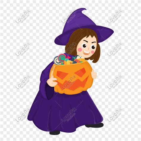 손으로 그린 할로윈 만화 요소 Png 일러스트 무료 다운로드 Lovepik