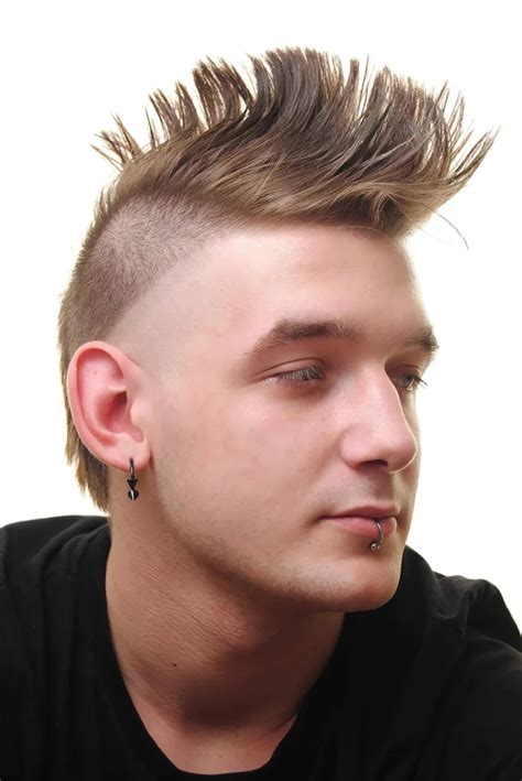 Cortes De Pelo Con Cresta Para Hombre De Estilos Y Nombres Pelo Natural