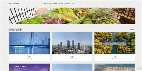 计算机毕业设计 玩具租赁系统 Javaspringbootvue 前后端分离 文档报告 代码讲解 安装调试 Csdn博客
