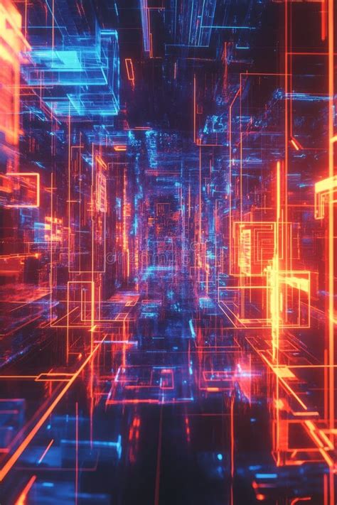 a visually stunning 3d abstract background displaying an intricate