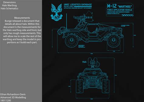 Halo 4 Warthog Blueprints