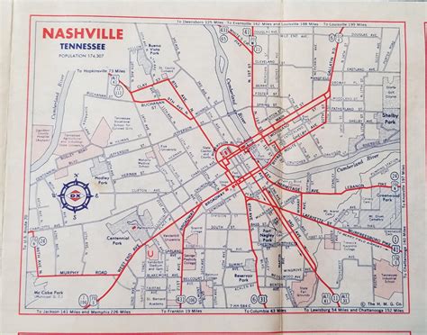 Tennessee Road Map Cassie Anjanette