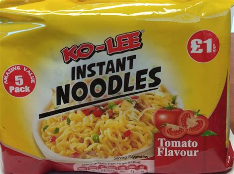Ko Lee Instant Noodles Toamto Flavour 5pack Sira Cash And Carry
