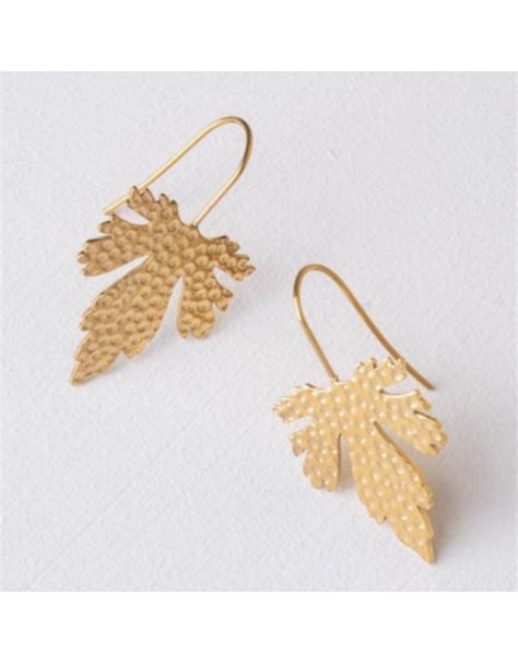 Maple Leaf Earrings Villages Calgary