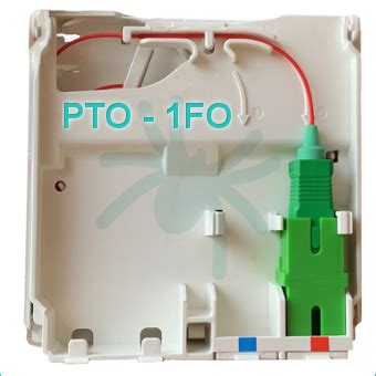 Free La Prise Fibre Optique PTO En Details Fixation Installation De La Fibre